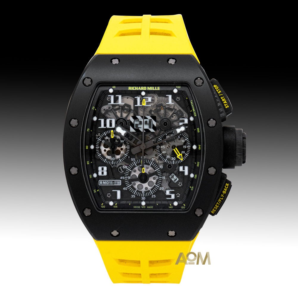Richard Mille RM011 RM011 Yellow Flash 하이엔드 워치 샵 - AOM Luxury Watch