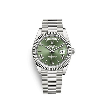 Rolex Daydate 228239 Green 하이엔드 워치 샵 - AOM Luxury Watch